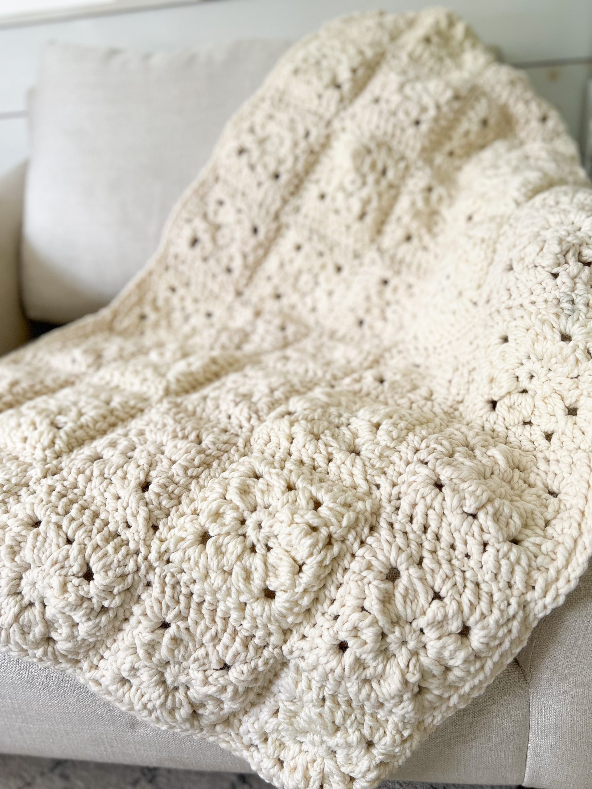 Forget Me Not Afghan Pattern Tutorial | SimplyMaggie.com